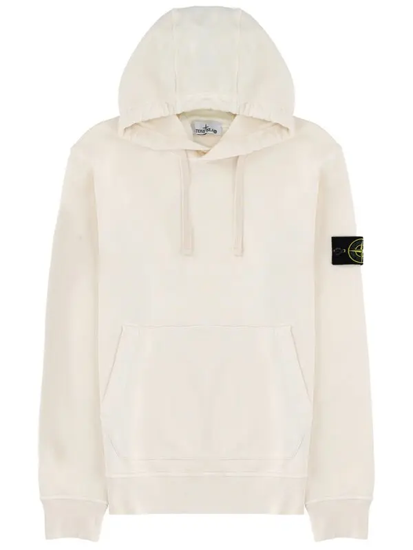 Stone Island Logo Sweatshirt - Ivory