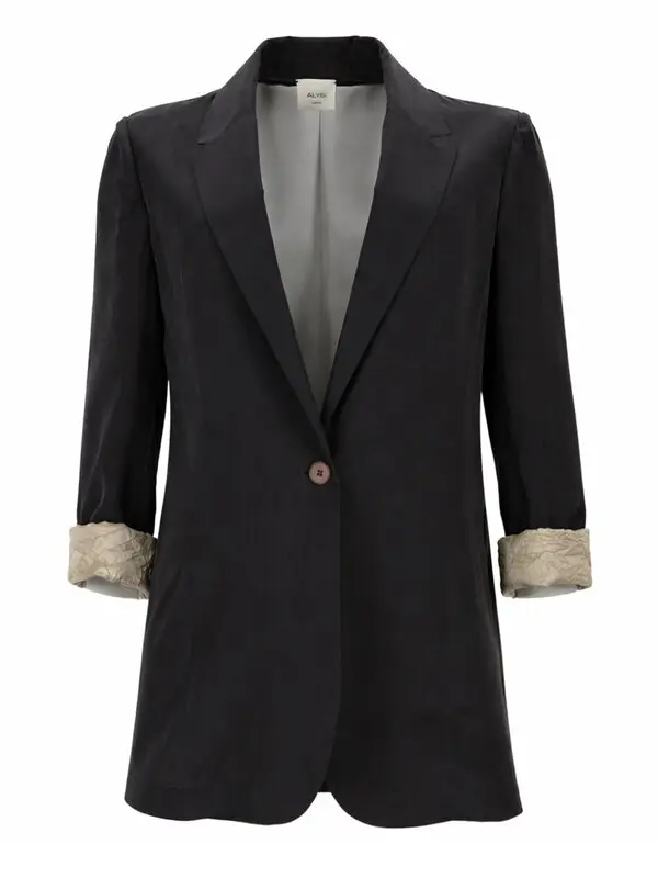 ALYSI Silk Blazer