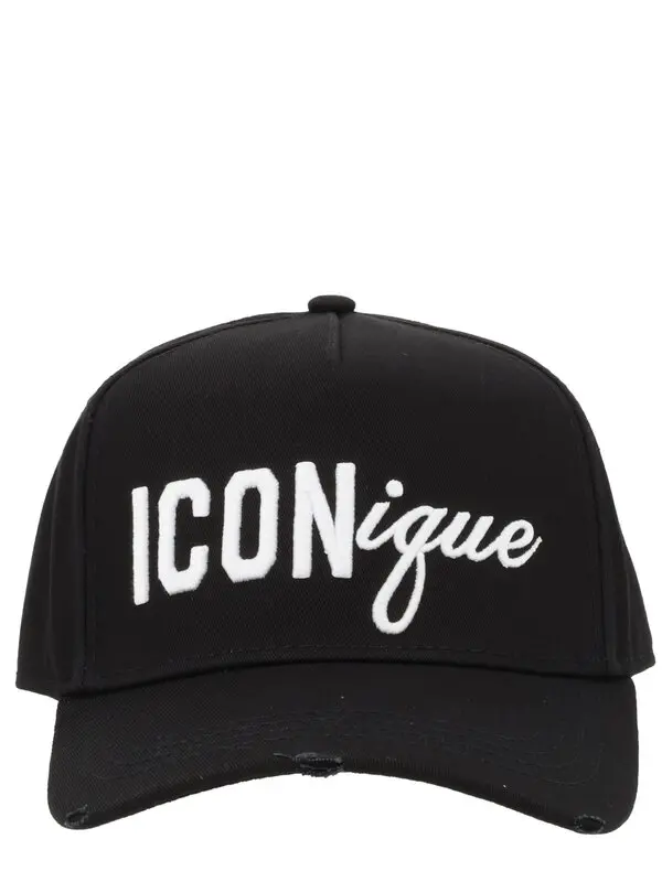 Dsquared2 Iconique Baseball Cap - Black