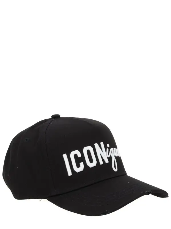 Dsquared2 Iconique Baseball Cap - Black