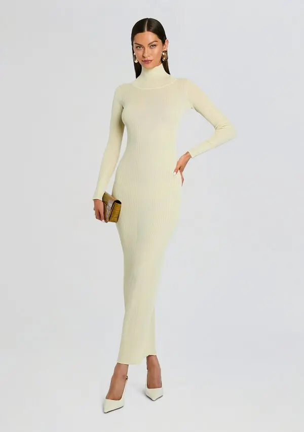 SEROYA Maurice Knit Maxi Dress