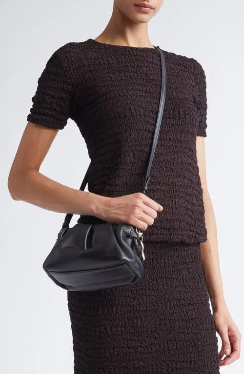 CHRISTIAN LOUBOUTIN Mini Eva Leather Crossbody Bag - Bk01 Black