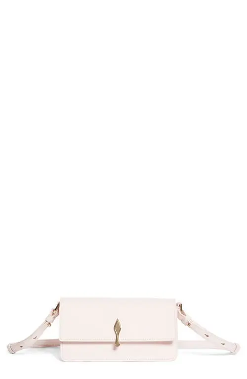 CHRISTIAN LOUBOUTIN Mini Bettina Leather Crossbody Bag - P648 Poupee/gold