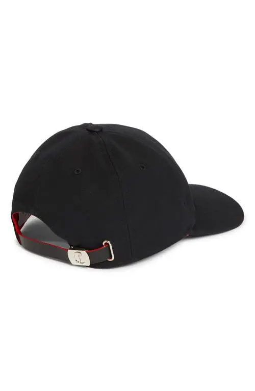 CHRISTIAN LOUBOUTIN Mooncrest Ivy Baseball Cap