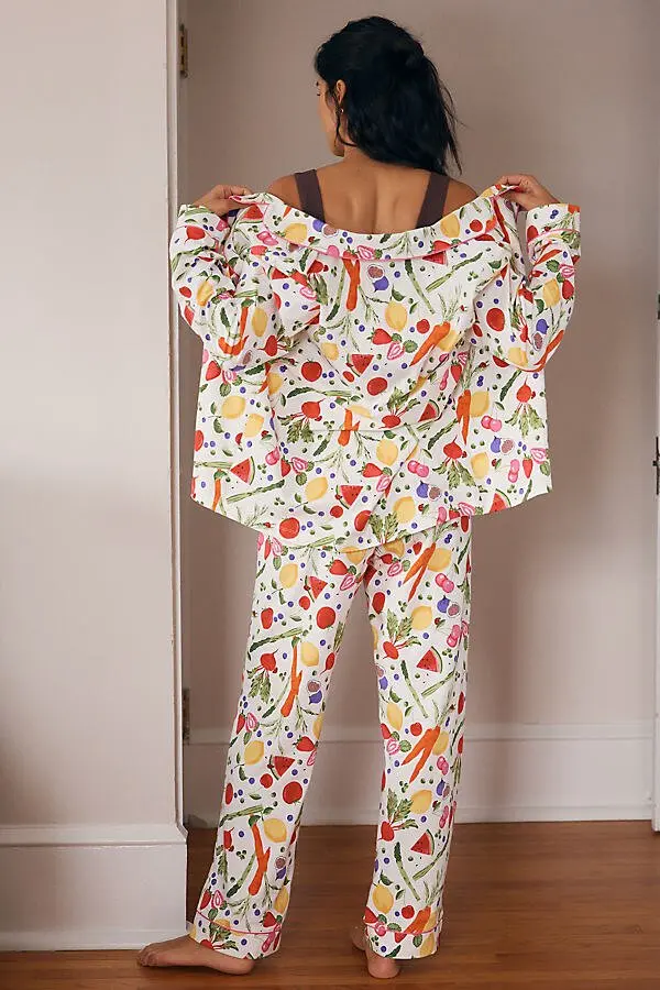 BEDHEAD PAJAMAS Organic Cotton Garden Pajama Set - Organic Garden