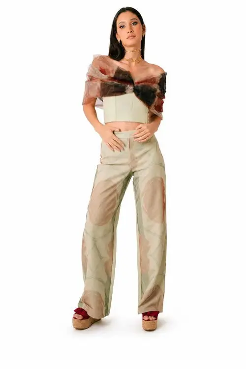 SAN MALO Tessa Tulle Trousers