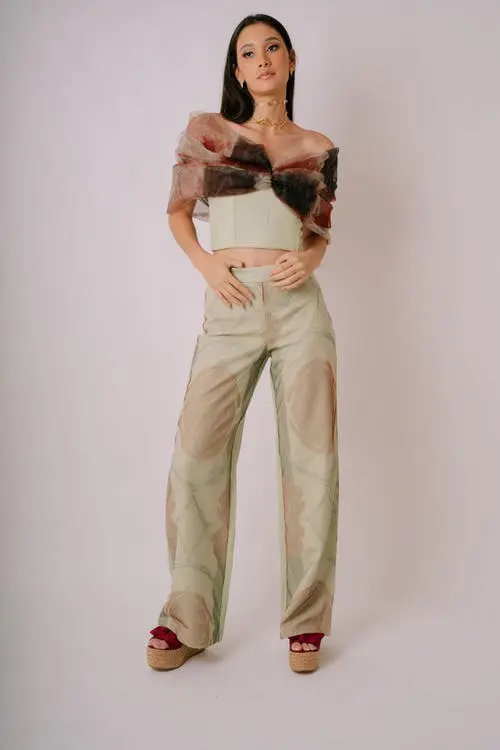 SAN MALO Tessa Tulle Trousers