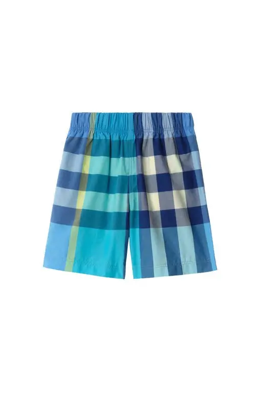Burberry Check Cotton Shorts