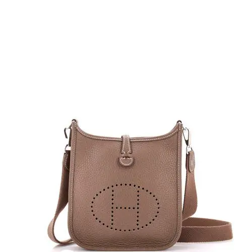 Hermès Evelyne Bag Gen Iii Clemence Tpm - Grey