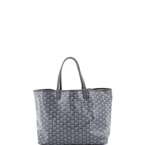 Goyard Saint Louis Tote Coated Canvas Pm - Grey