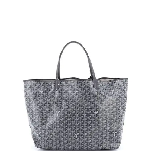 Goyard Saint Louis Gm Tote Coated Canvas - Gray