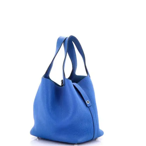 Hermès Picotin Lock Bag Maurice Pm - Blue