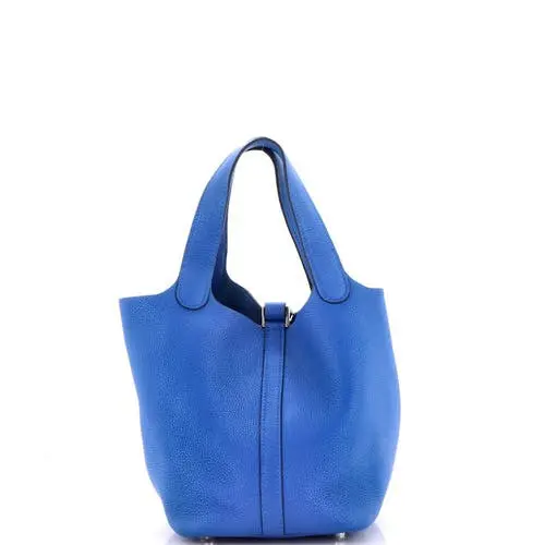 Hermès Picotin Lock Bag Maurice Pm - Blue