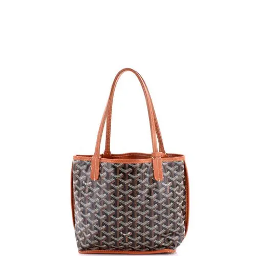 Goyard Anjou Reversible Tote Coated Canvas Mini