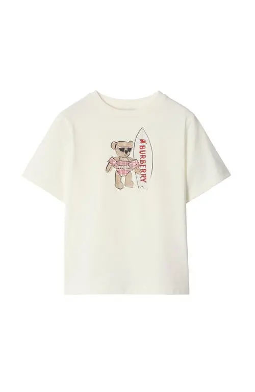 Burberry Surfer Bear Cotton T-shirt