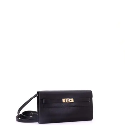 HERMES Kelly To Go Wallet Chevre Chamkila