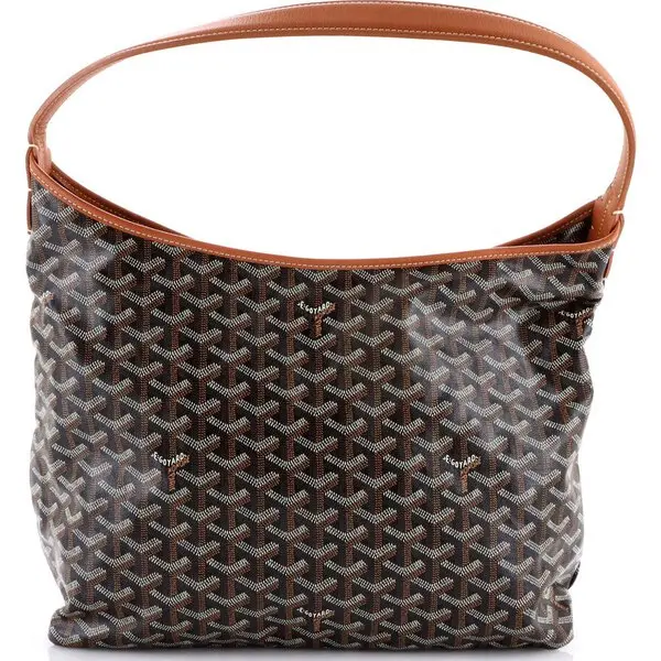 Goyard Boheme Hobo Coated Canvas - Brown