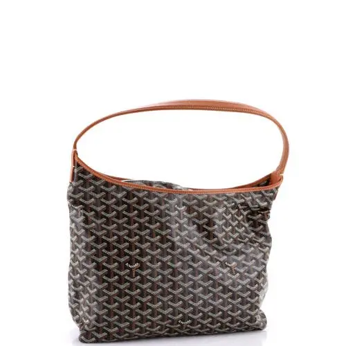 Goyard Boheme Hobo Coated Canvas - Brown