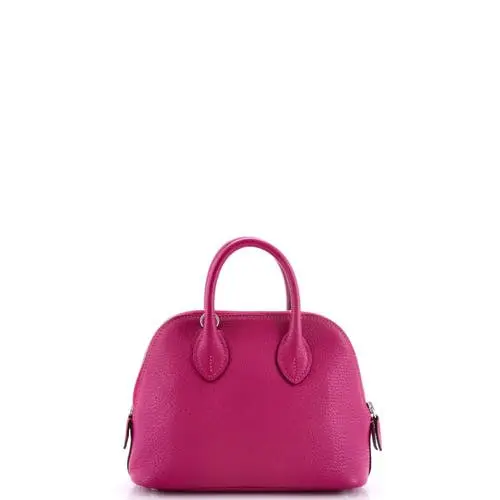 Hermès Bolide 1923 Bag Chevre Mysore Mini - Pink