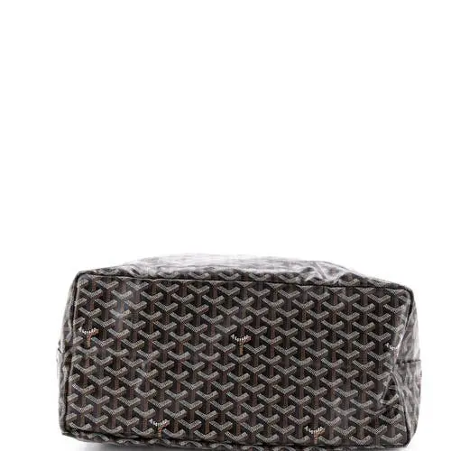 Goyard Saint Louis Tote Coated Canvas Pm - Brown