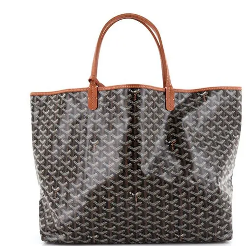 Goyard Saint Louis Reversible Tote Coated Canvas And Printed Canvas Gm