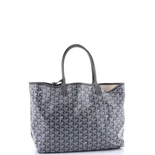 Goyard Saint Louis Tote Coated Canvas Pm - Grey