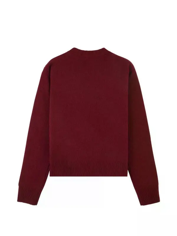 SPORTY & RICH Cashmere Sweater - Red