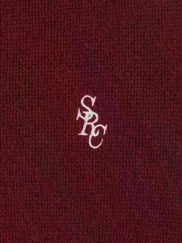 SPORTY & RICH Cashmere Sweater - Red