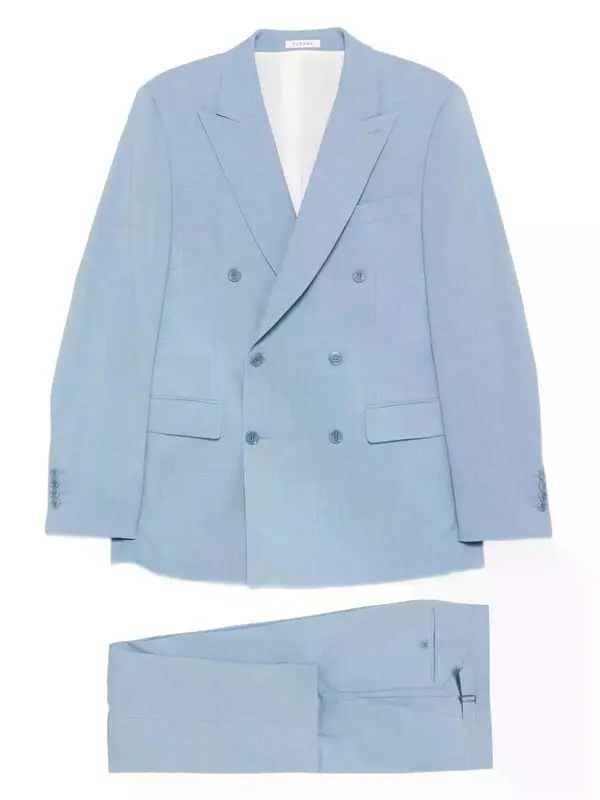 FURSAC Button Fastening Wool Suit