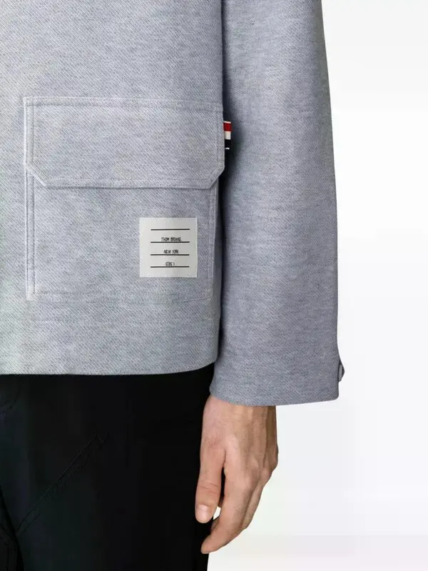 Thom Browne Zip-fastening Hooded Jacket