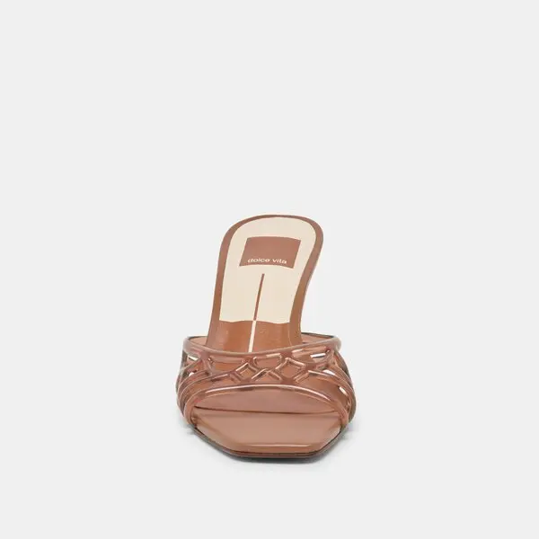 DOLCEVITA Galae Heeled Sandals - Whiskey Jelly