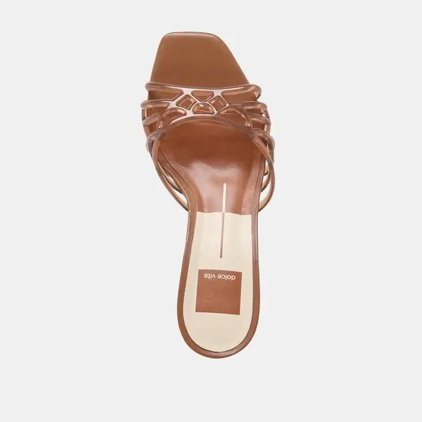 DOLCEVITA Galae Heeled Sandals - Whiskey Jelly