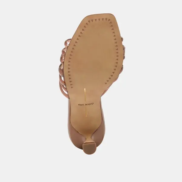 DOLCEVITA Galae Heeled Sandals - Whiskey Jelly