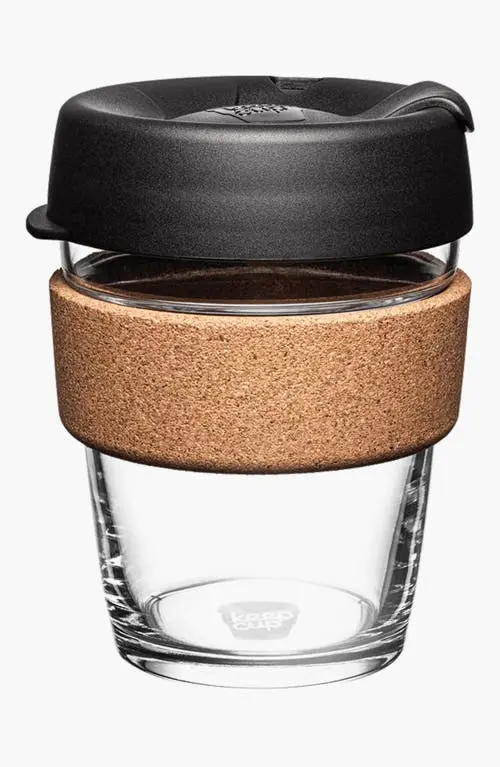 KEEPCUP Brew Cork Reusable Coffee Cup - Black