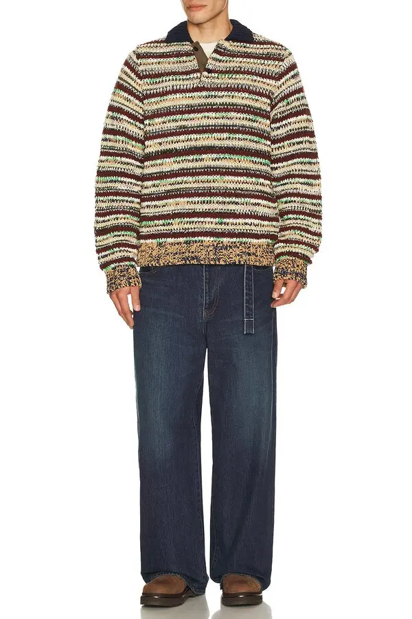 Sacai Denim Pants - Blue