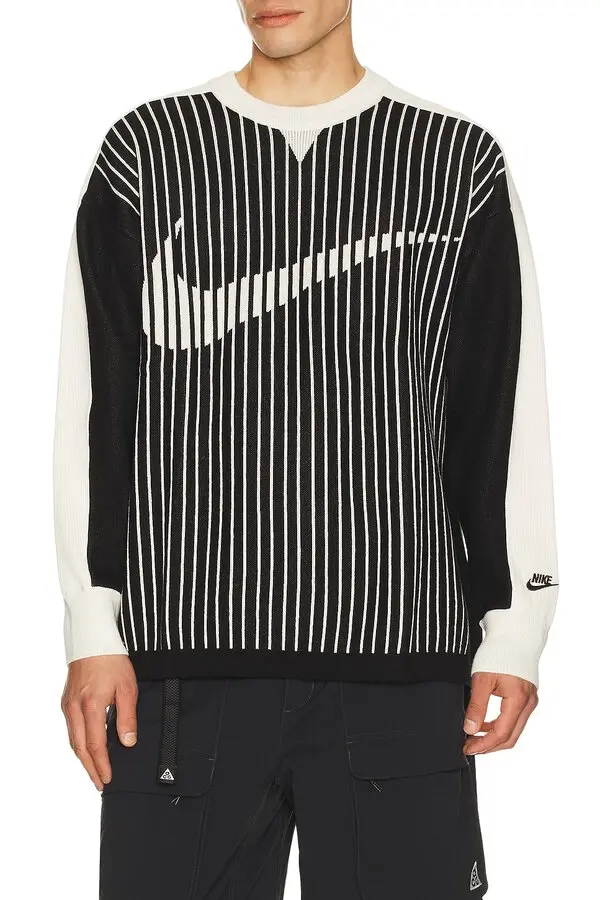 Nike Jersey Sweater - Black & Sail