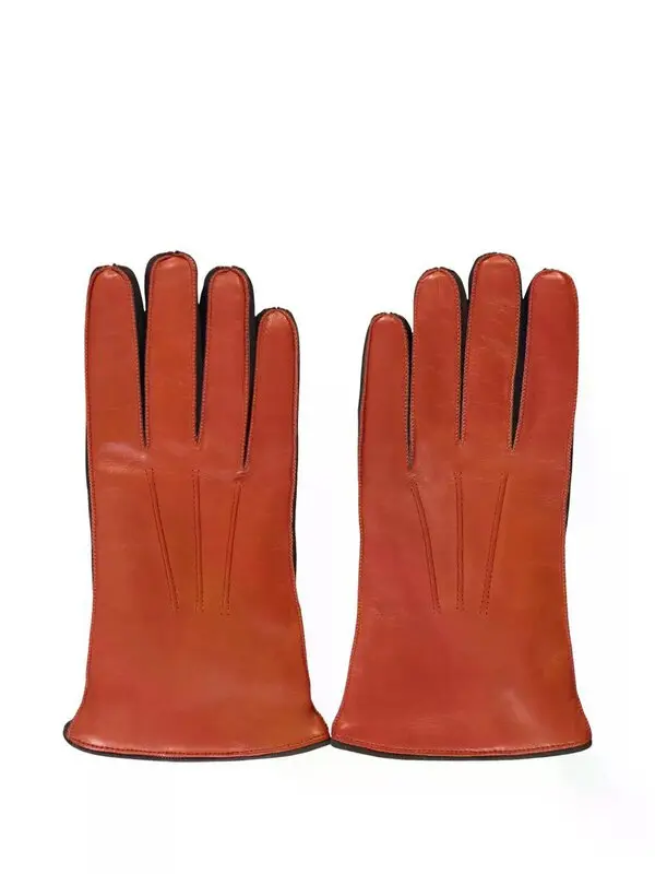 MOORER Lined Gloves - Orange