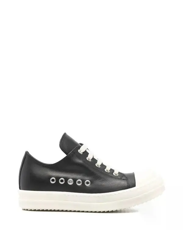 Rick Owens Leather Sneakers
