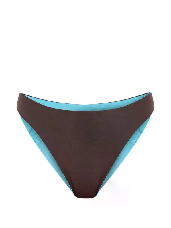 Bond Eye Crista Reversible Bikini Bottoms - Brown