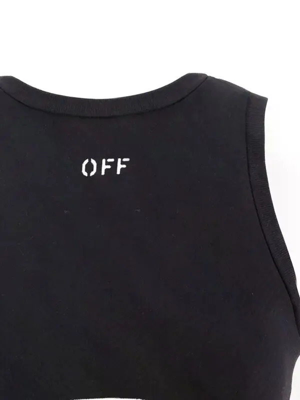 Off-White Off Stamp Seamless Logo Sports Bra