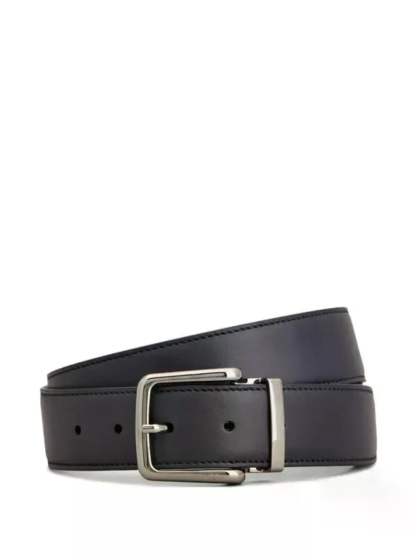 TOD'S Reversible Buckled Belt - Blue