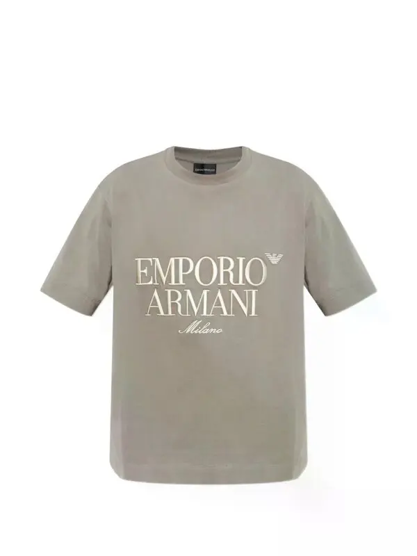 Emporio Armani Embroidered T-shirt