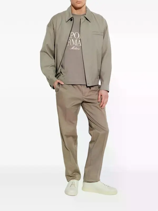 Emporio Armani Embroidered T-shirt