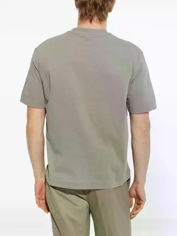 Emporio Armani Embroidered T-shirt