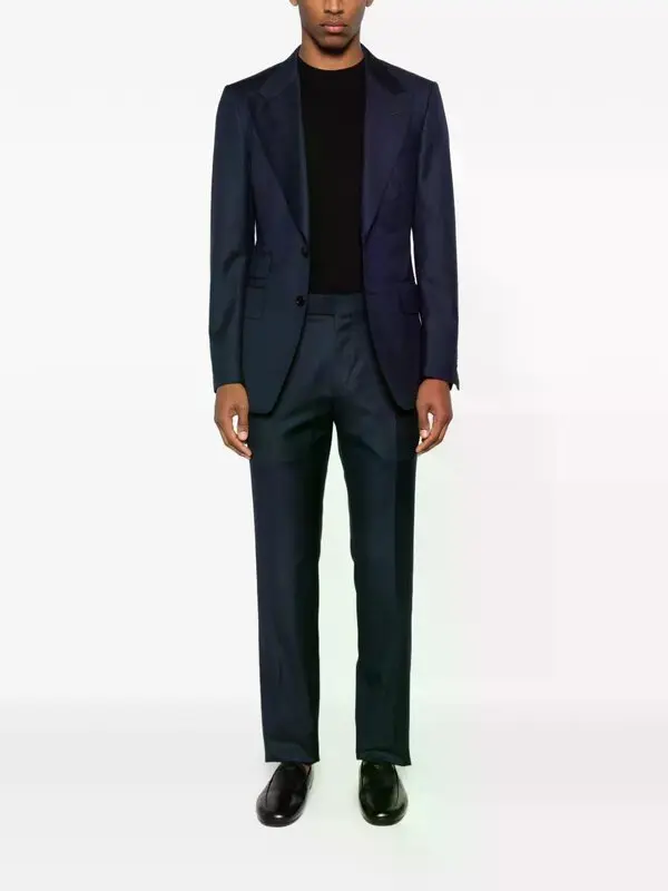TOM FORD Perforated Crew-neck T-shirt - Black