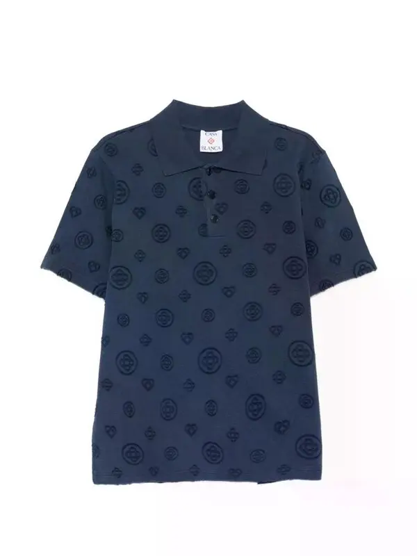 Casablanca Monogram Polo Shirt
