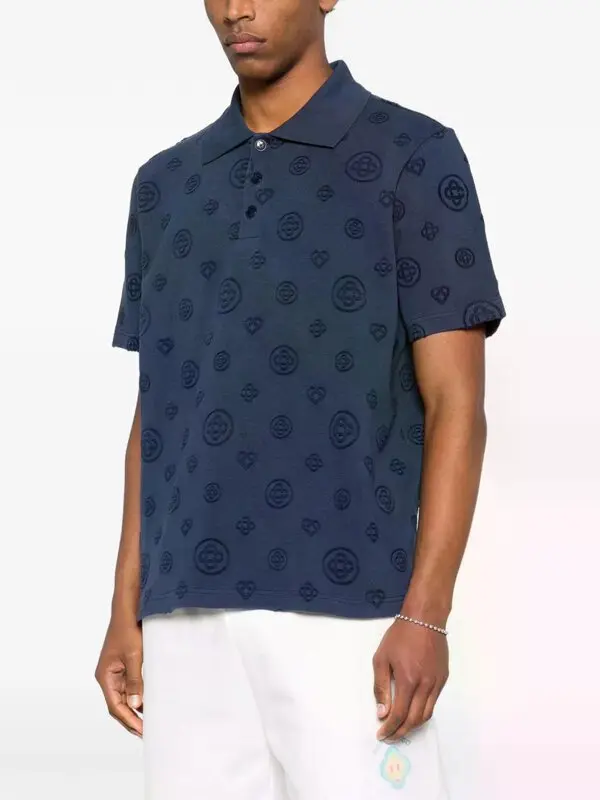 Casablanca Monogram Polo Shirt