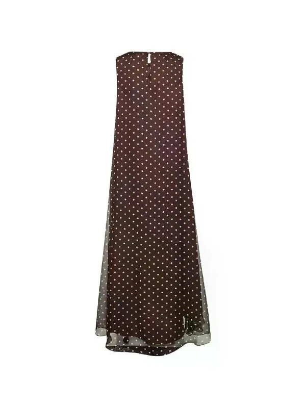 P.a.r.o.s.h Polka-dot Maxi Dress
