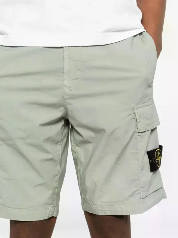 Stone Island Compass Patch Shorts