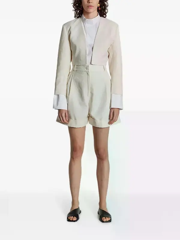 DESTREE Helmut Cropped Jacket - Neutrals